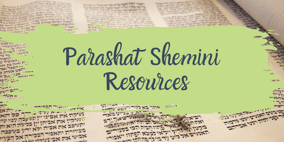 Parashat Shemini Resources | The Lookstein Center